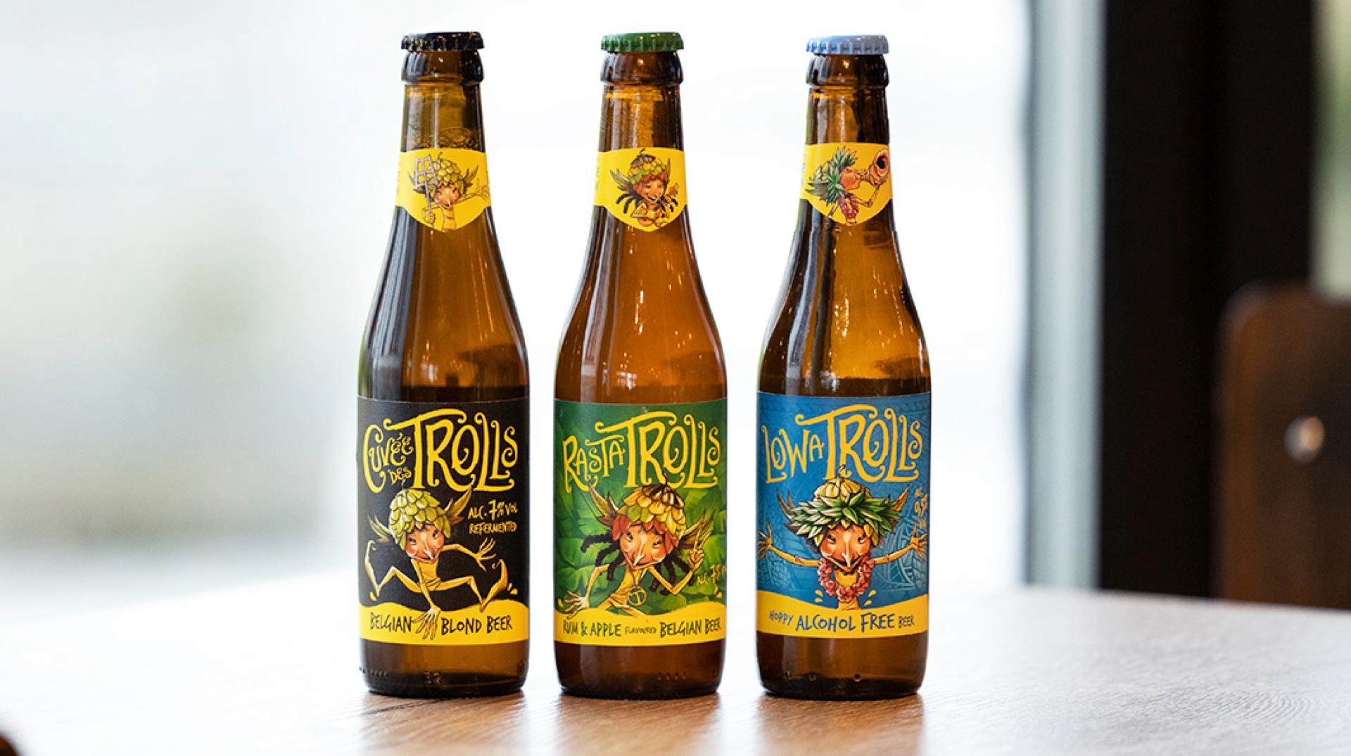 La Brasserie Dubuisson étoffe sa gamme avec la Lowa Trolls, une bière ...